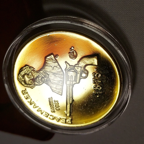 Vintage Colt Peacemaker Coin | Other | Vintage Colt Peacemaker Proof ...